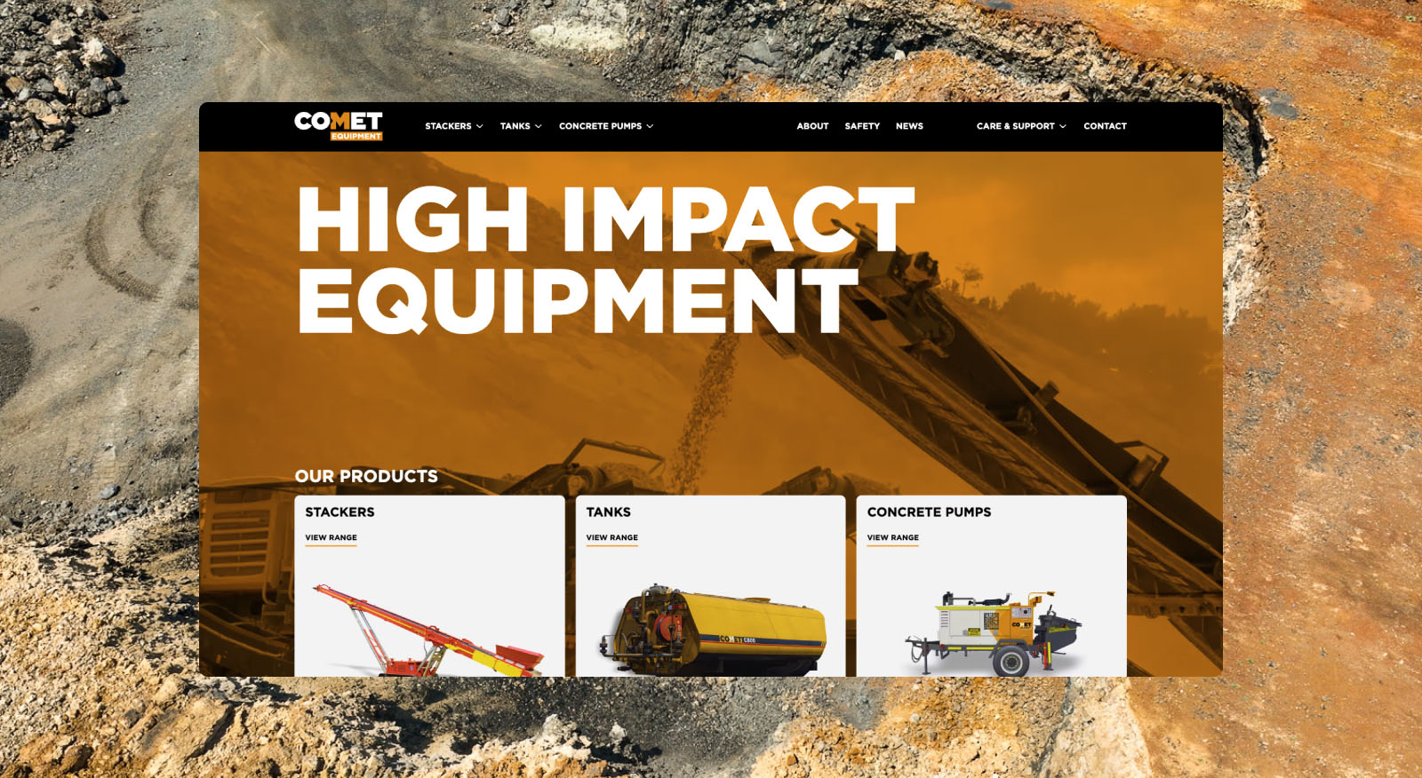 Comet Equipment | Zimple Digital