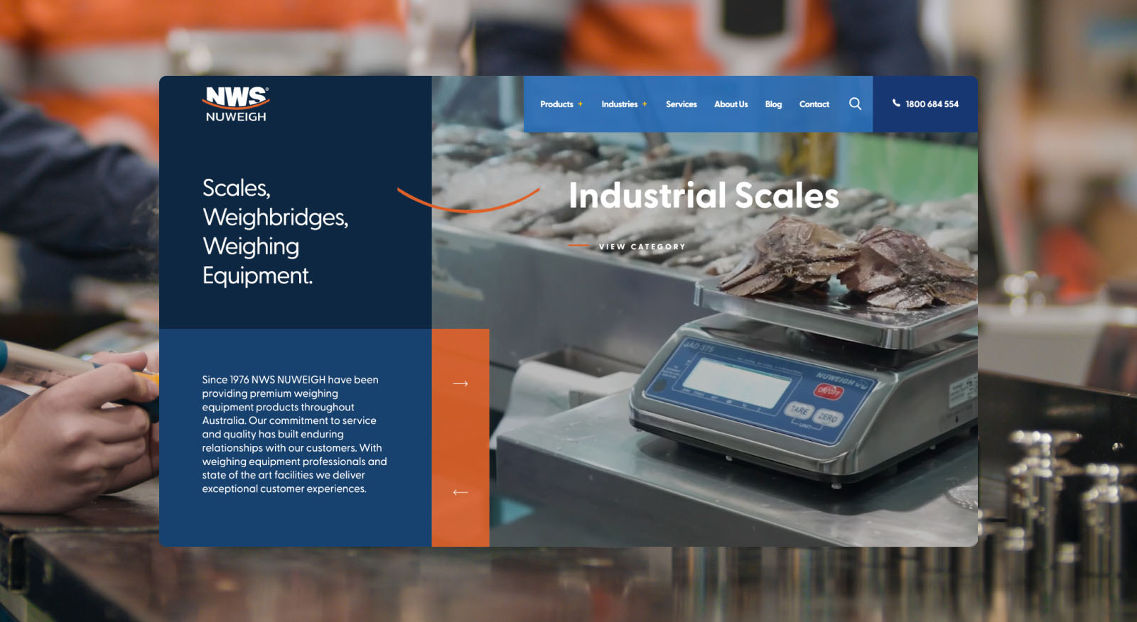 Nuweigh Website | Zimple Digital